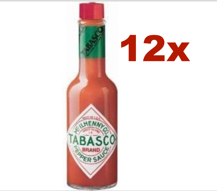 McIlhenny Tabasco Hot Sauce 5 oz (Pack of 12) | eBay
