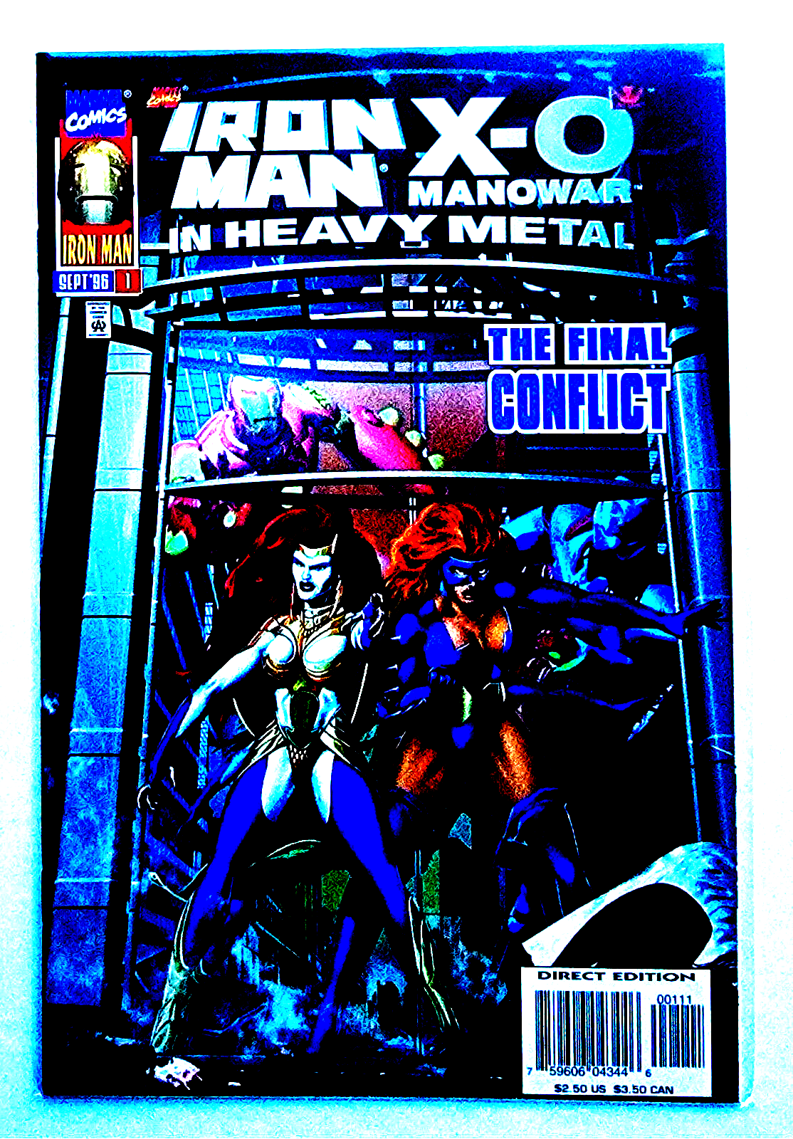 Iron Man/X-O Manowar: In Heavy Metal #1 (Marvel Comics September 1996 ...