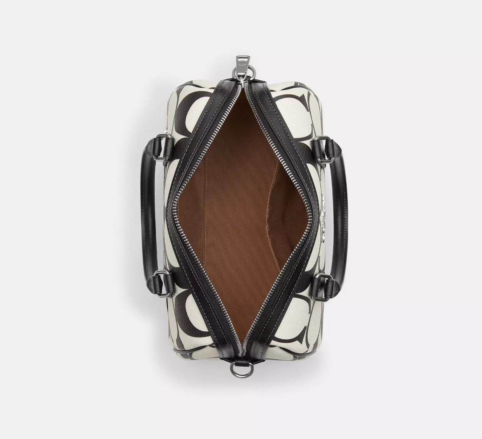 NWT Coach Rowan Satchel In Signature Canvas 2025 CV961/CV962/cw376 | eBay