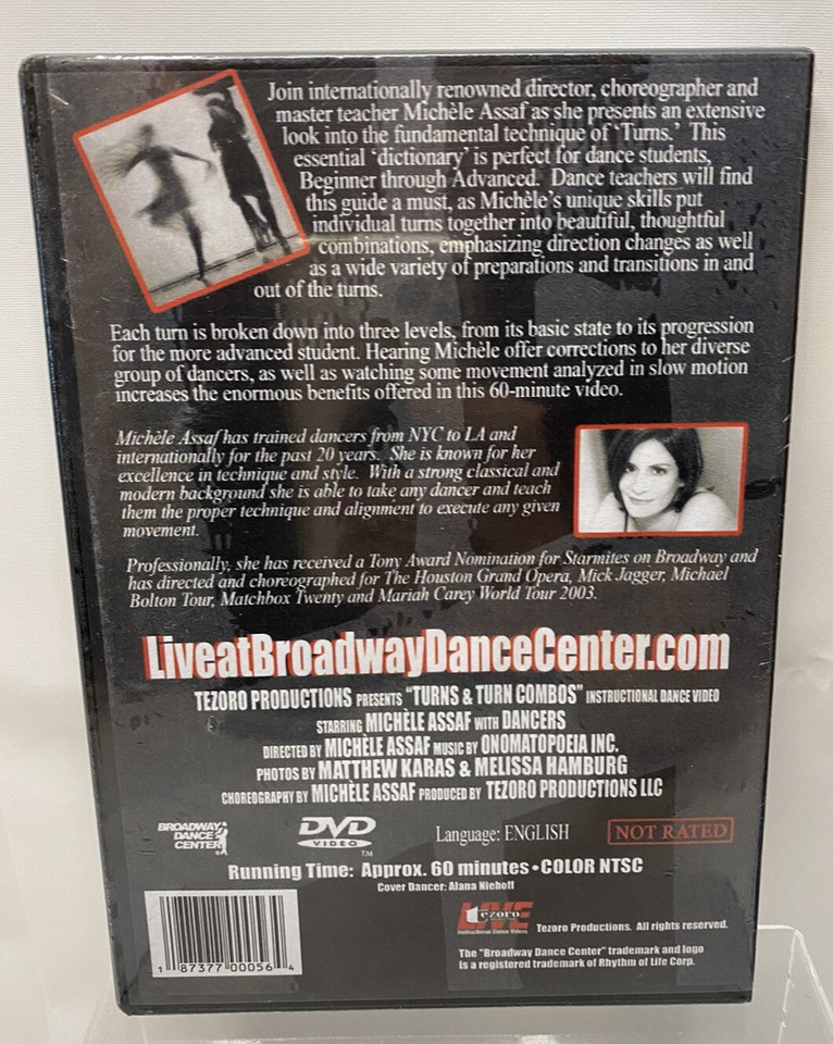 Live At Broadway Dance Center: Turns and Turn Combo Michele Assaf New ...
