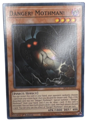 Yu-Gi-Oh! TCG - Danger!? Mothman! - Common Mint Condition | eBay