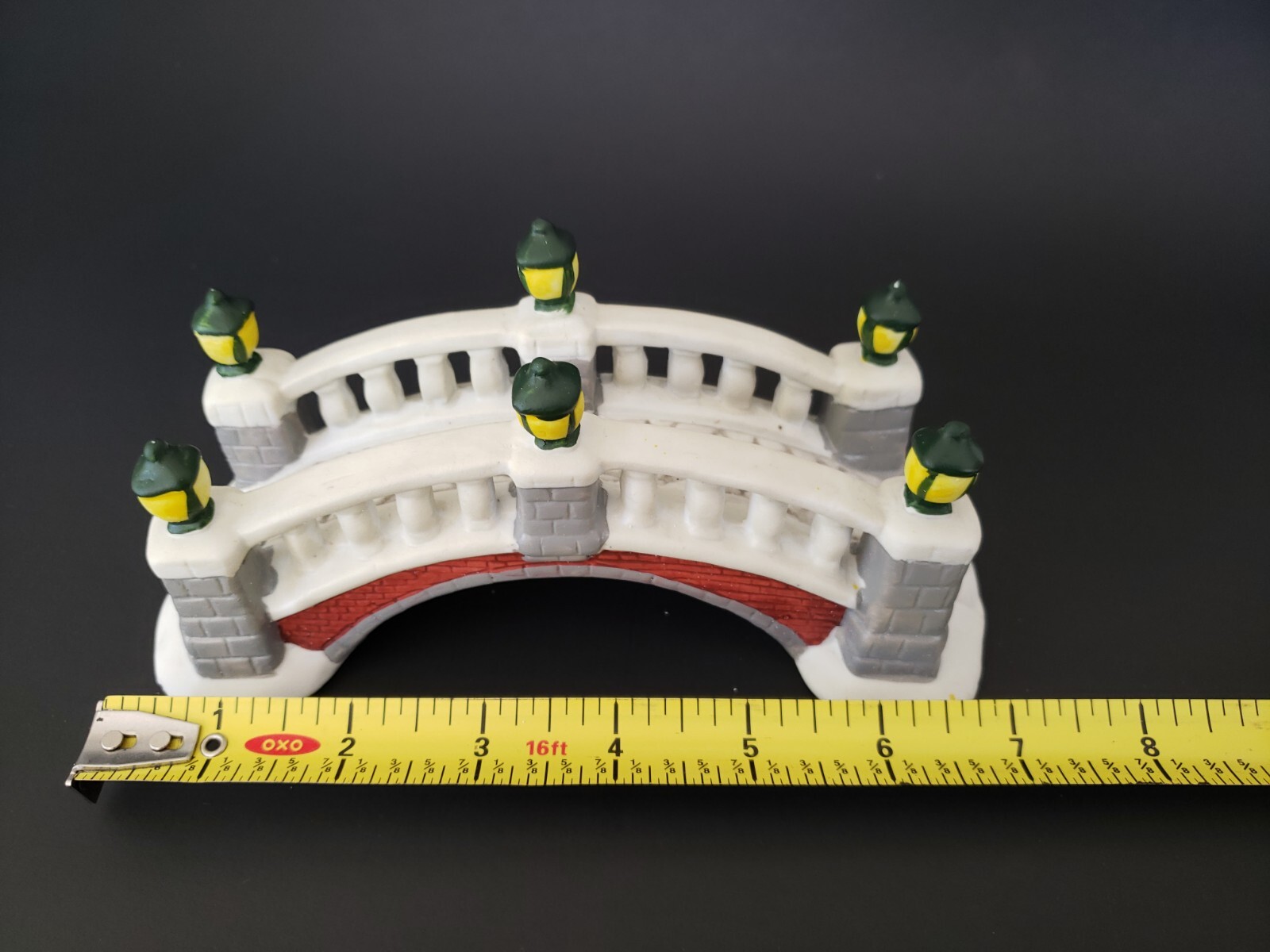 Lemax Village Collection Porcelain Column Bridge 6.25" Long 1994 for ...
