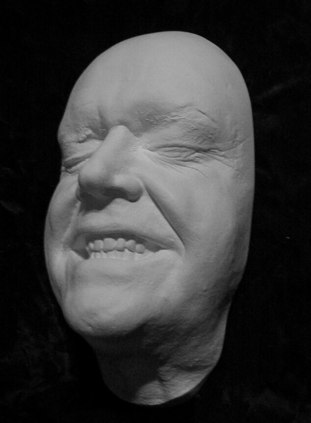 RARE Jack Nicholson Life Mask, Joker Batman Grinning | eBay