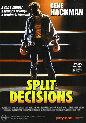 Split Decisions (DVD, 1988) Gene Hackman, Craig Sheffer, Jeff Fahey | eBay Australia