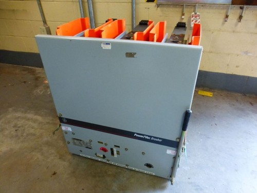 GE POWERVAC SWITCHGEAR W/ VB1 13.8-1000-3, 15KV, 1200A BREAKER | eBay