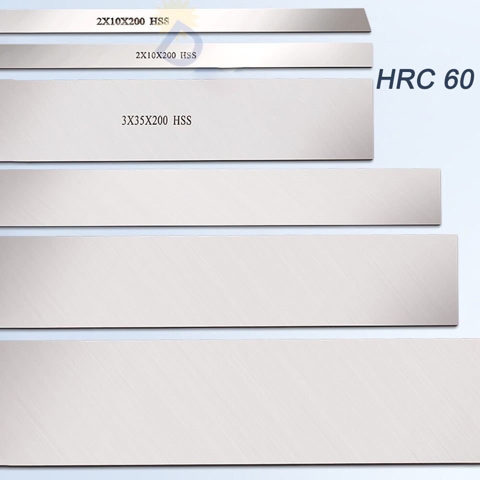 HSS Steel-Flat Bar HRC 60-Multiple Sizes-200mm Long Turning insert 2 ...