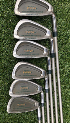 Ladies Pinseeker TPW Oversize-F Iron Set 6-7-8-9 PW SW Lite Graphite ...