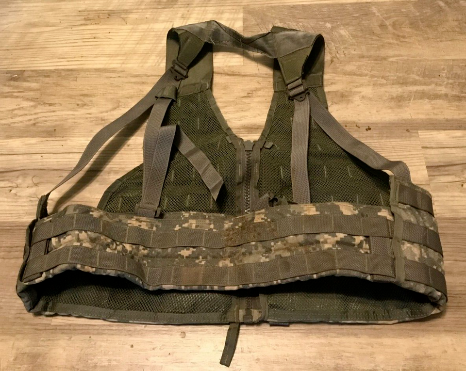 US Military ACU FLC Fighting Load Carrier LBV Tactical Vest Digital ...