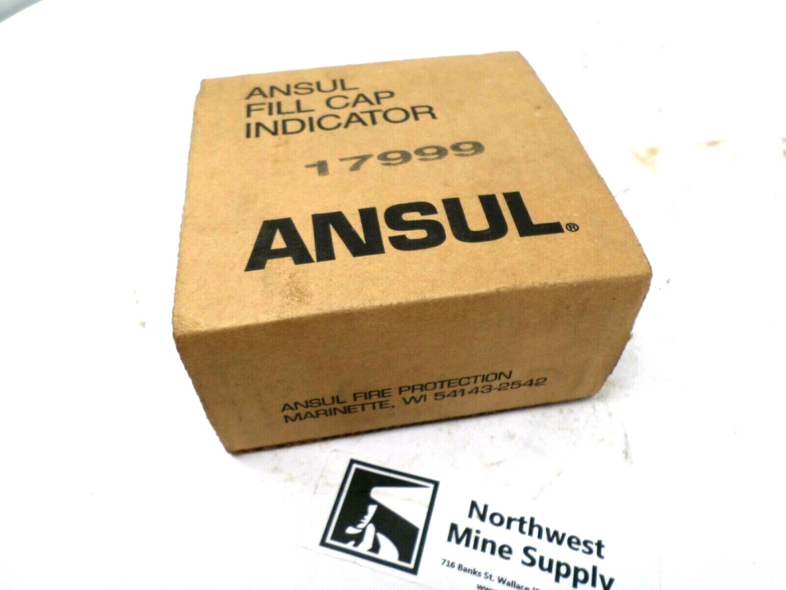 Ansul 17999 Fire Extinguisher RED LINE Fill Cap with Indicator *NEW* | eBay