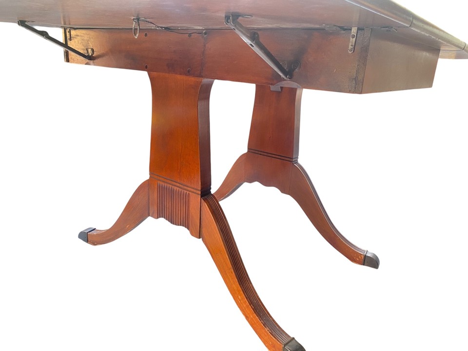 Extensole Extension Mid-Century Vintage Mahogany Leaf Table | eBay