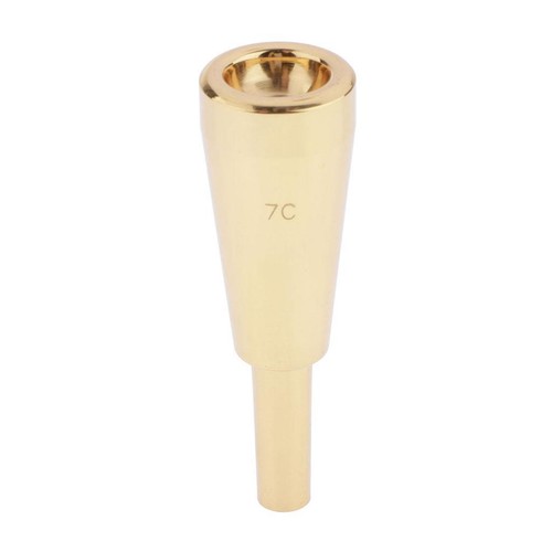 Embouchure Trompette En Cuivre pour Bach 7C Doré/Argent | eBay