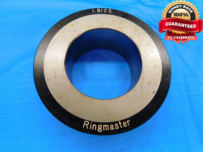 RINGMASTER 1.8125 MASTER PLAIN BORE RING GAGE ONSIZE 1 13/16 46 mm ...