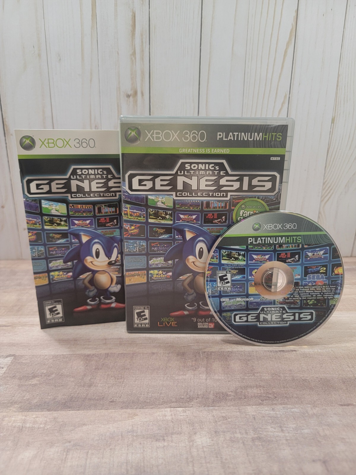 🦙Sonic's Ultimate Genesis Collection (Microsoft Xbox 360, 2009)🦙 ...