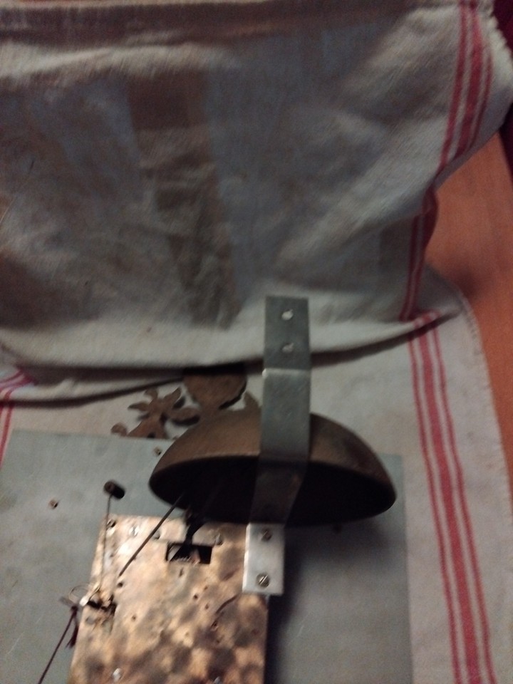 Vintage F Romanet Morbier 1871 Clock Movement With Key | eBay UK