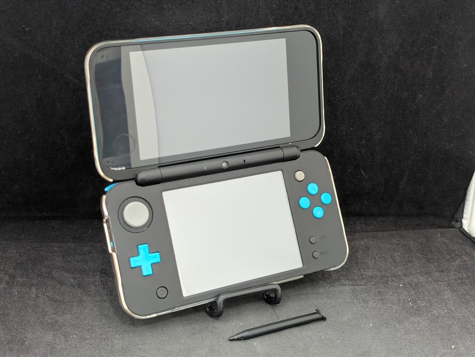 B3943 Nintendo new 2DS console LL XL Turquoise x Black Japan fx | eBay