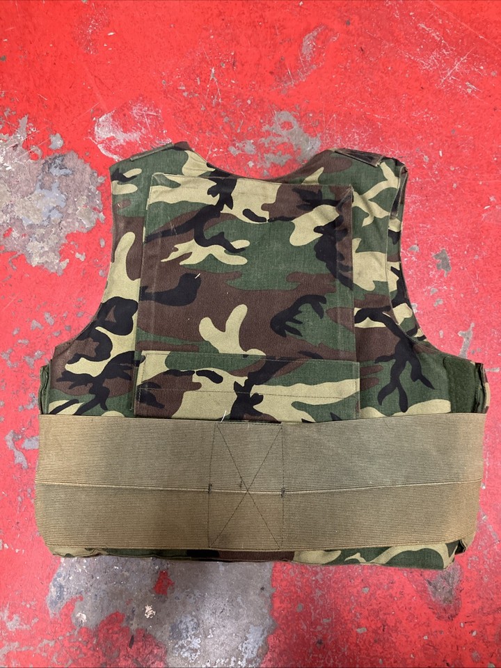 Ranger Body Armor RBA Woodland Plate Carrier-LARGE | eBay