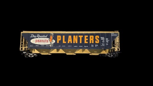 Vintage HO Scale Tyco Planters Peanuts Hopper Car Train Railroad | eBay