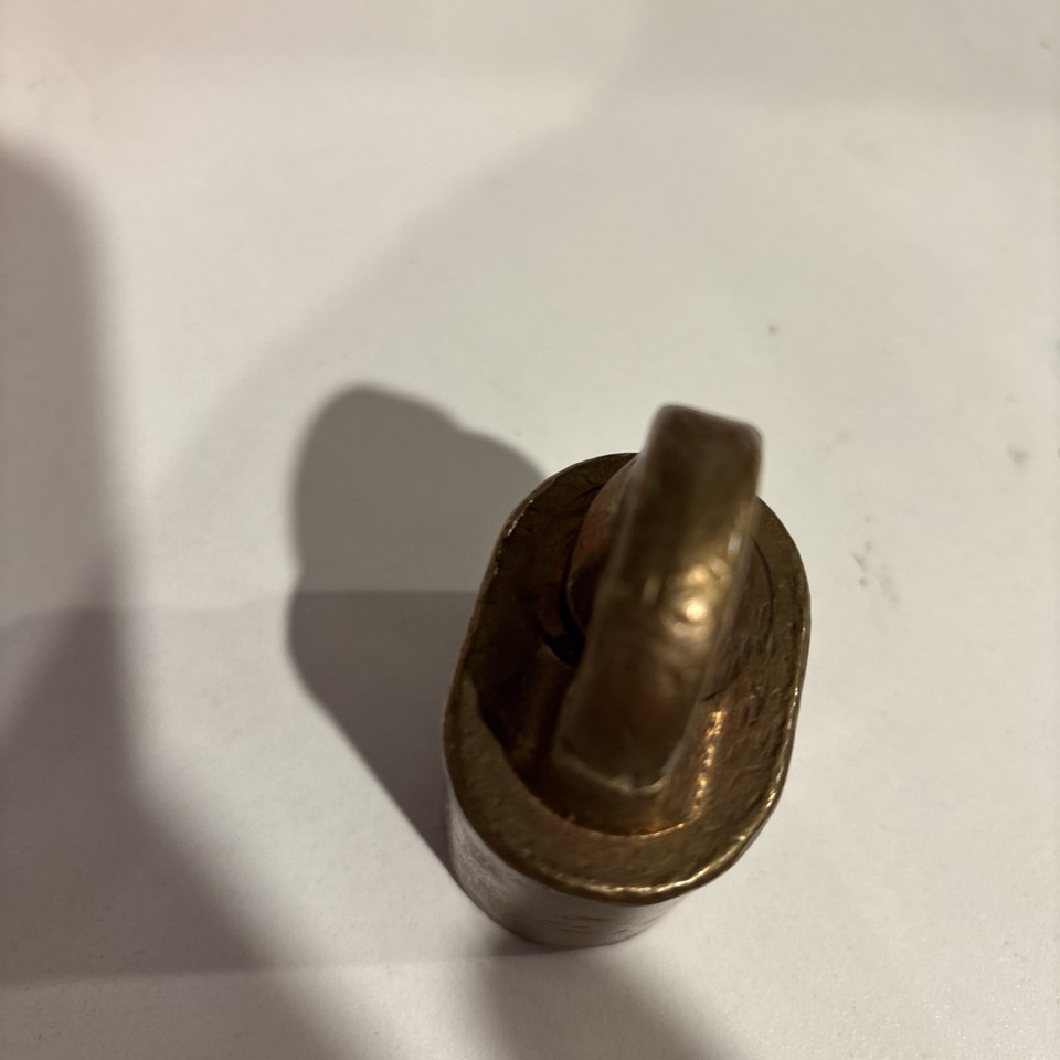 Antique US Reg'd Mail Padlock Postal Rotary Post Lock NO KEY | eBay