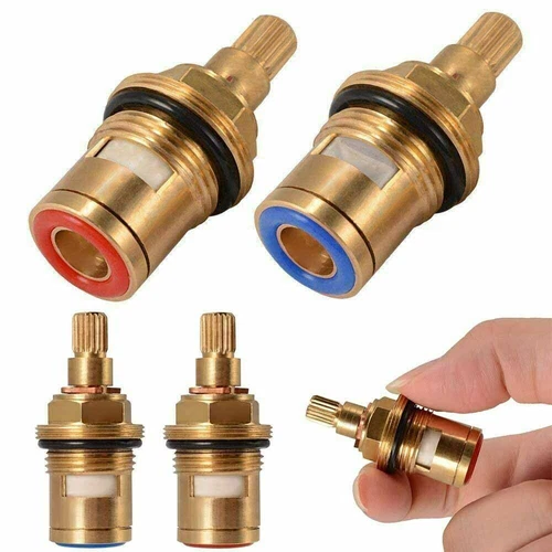 Replacement Tap Valves Ceramic Disc Cartridge Gland Quarter Turn 1/2 ...