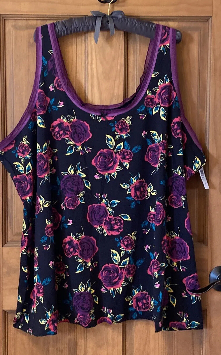 TORRID TANK TOP CAMI SLEEVELESS TOP 6 6X 6XL 30 NEW | eBay