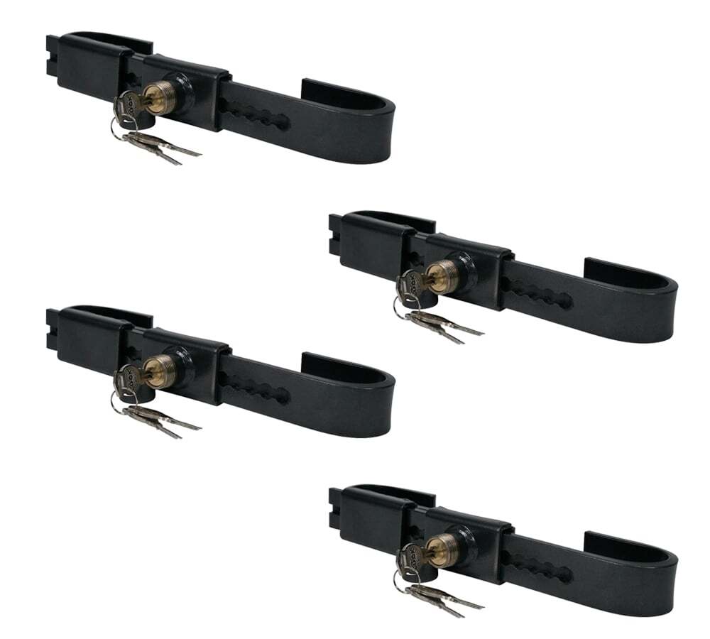 (4 Pack) Steel Cargo Door Lock/ Shipping Container Lock w/ 3 Keys per ...