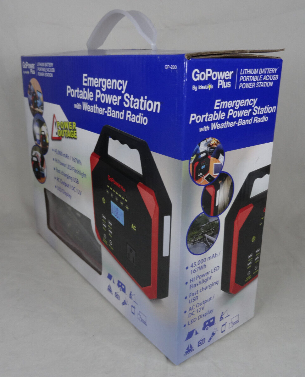 Go+Power+Plus+GP200+Portable+Power+Station for sale online | eBay