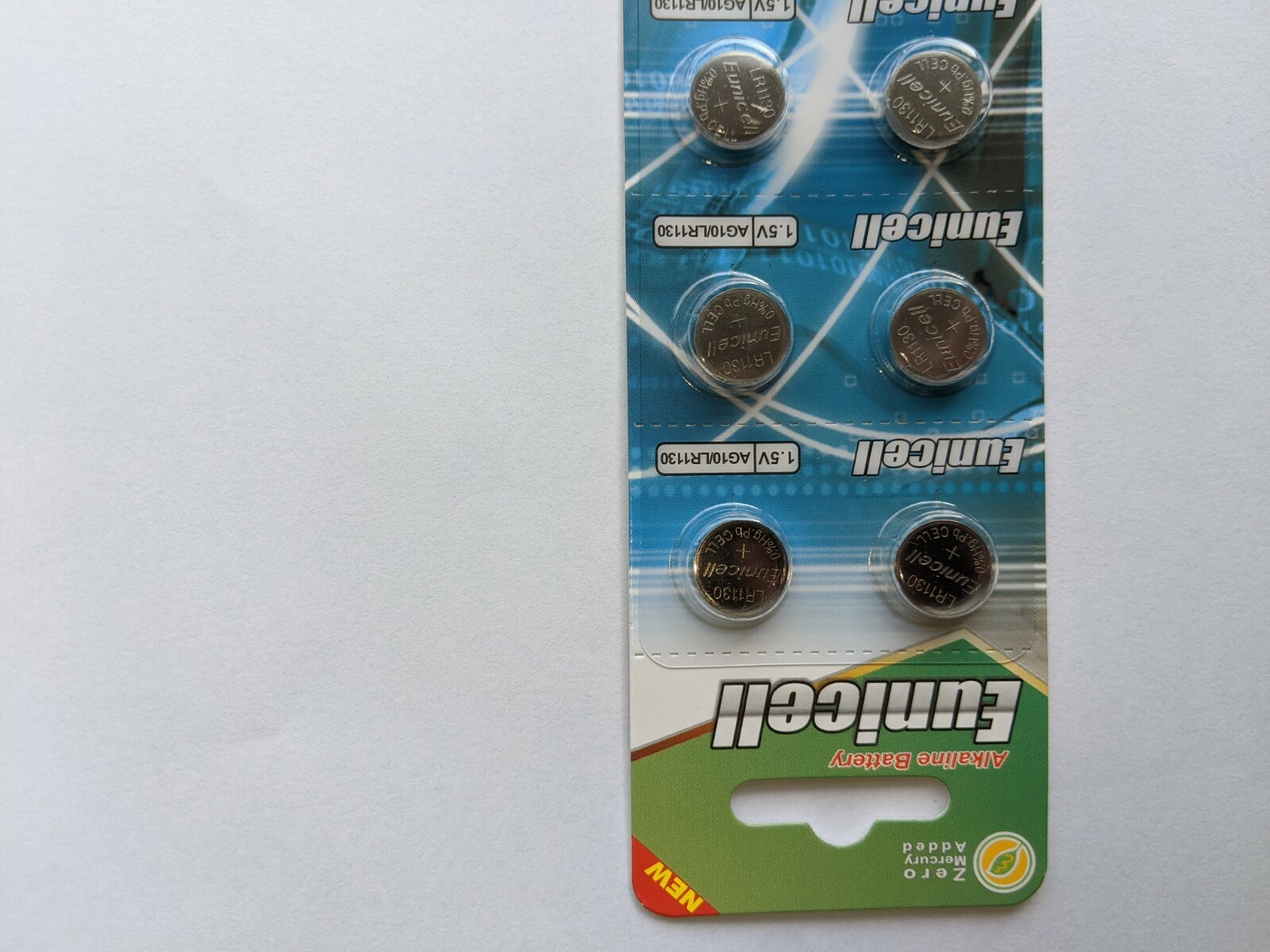 AG10 LR54 LR1130 Batteries 189 390 389 1.5v Button Cell Battery ...