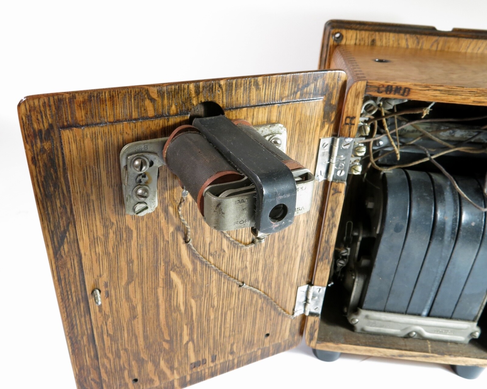 Antique Western Electric 300N Telephone Ringer Box—5 Magnet Magneto ...