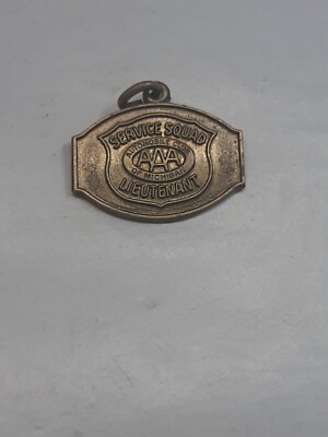 Rare Vintage AAA Triple A Service Squad Member Of Michigan Brass Bronze ...
