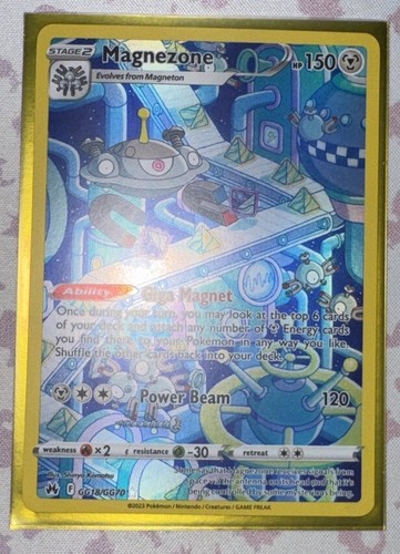 Magnezone GG18/GG70 ULTRA RARE HOLO - Crown Zenith - Pokemon TCG Card ...