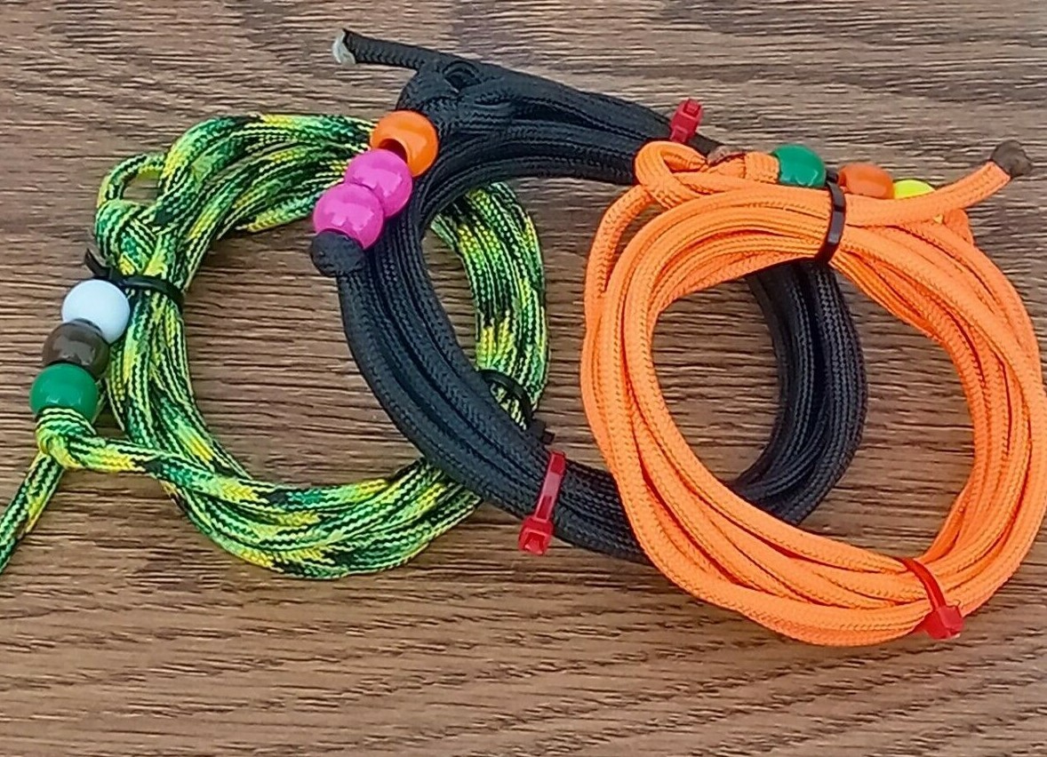 PAIR CHICKEN ROPES 7ft Length with SPEED BEAD Weighted Hondos by ...