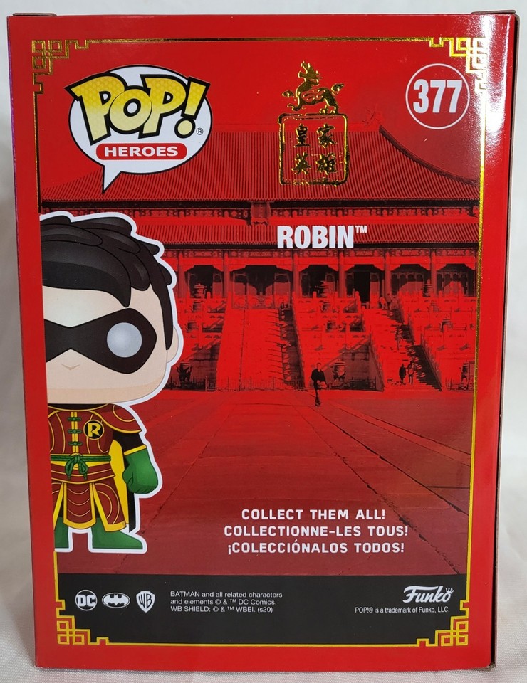 Funko Pop! Vinyl: DC Universe - Robin #377 | eBay