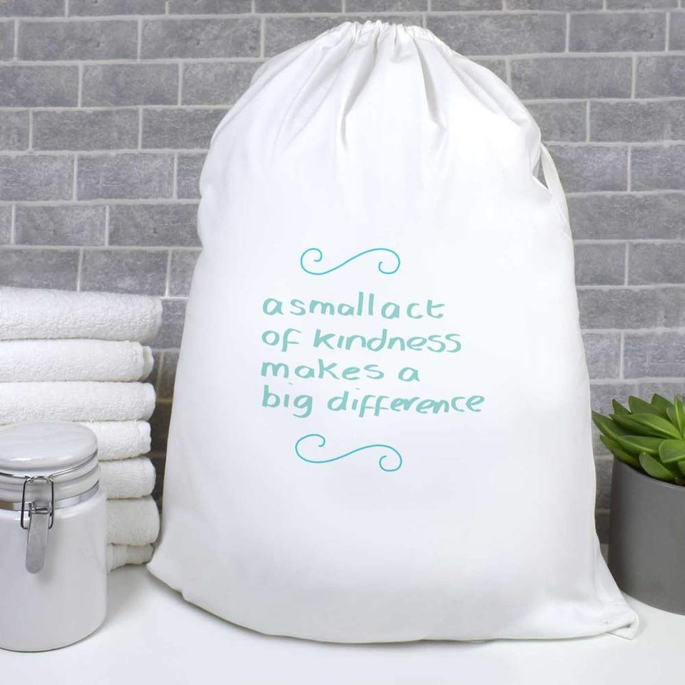 'A Small Act Of Kindness ' Laundry / Washing / Storage Bag (LB00041278 ...