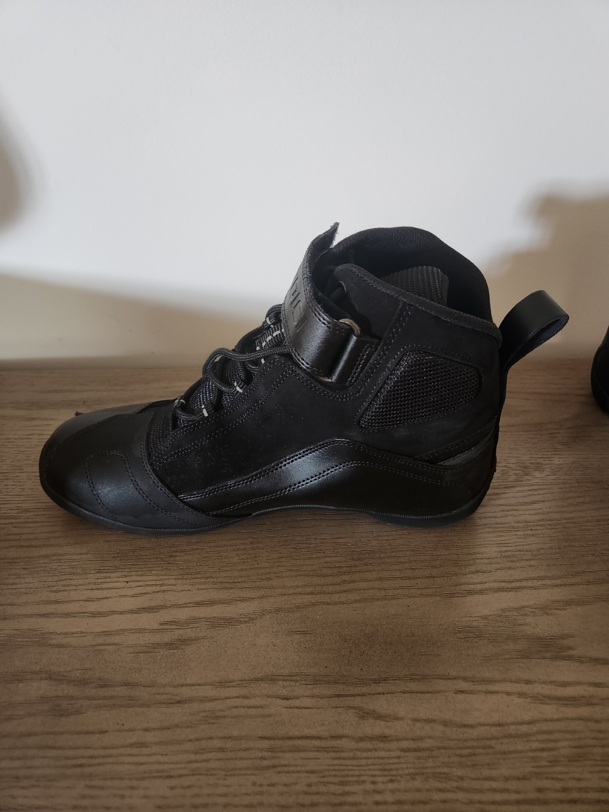 Sedici Podio Street Riding Light Weight Motorcycle Black Boot Men’s ...