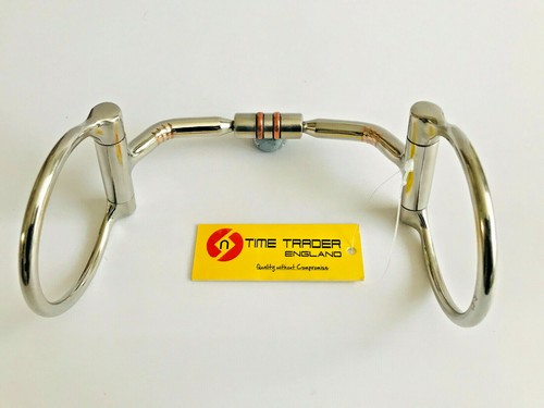 Western D- ring Eggbut Horse Snaffle Bit with Copper Roller Bit 4" - 6.5" | eBay