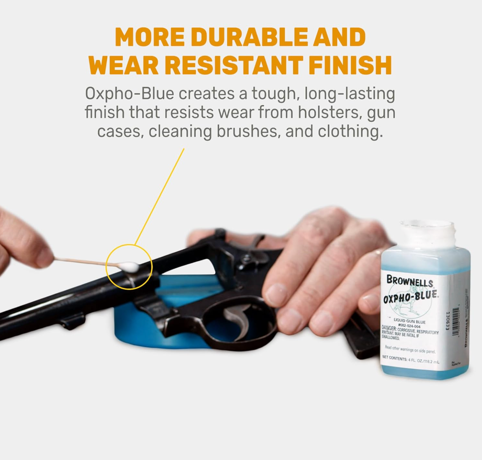Brownells Oxpho-Blue Liquid Gun Blue, Cold Bluing Solution, Gunsmithing ...