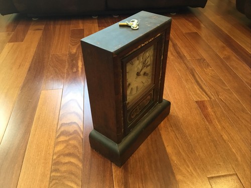 Antique Gilbert Clock Co. Mantle Clock With Key “Works” | eBay