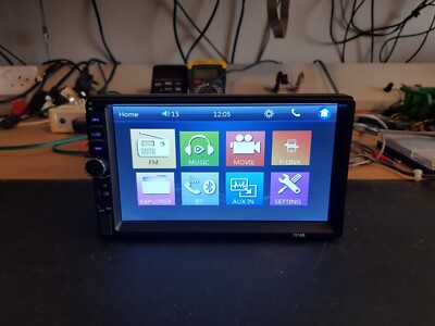 Car Stereo Radio 7018B 2 DIN 7" MP5 Player Bluetooth Mirror Link USB ...