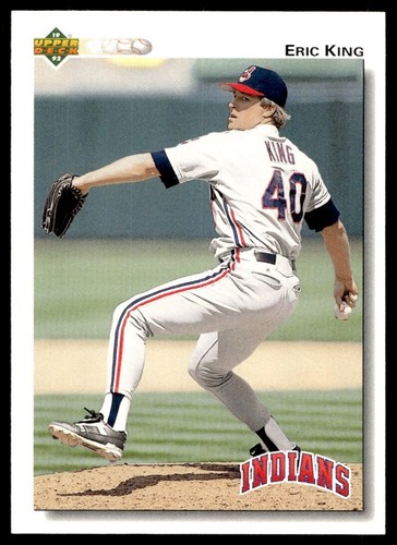 1992 Upper Deck Eric King Cleveland Indians #679 | eBay
