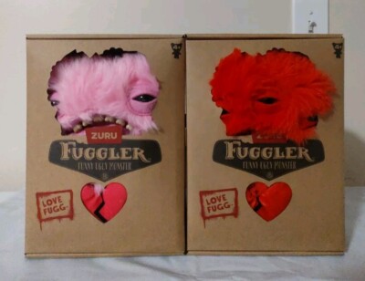 ZURU Fuggler Valentine's Day LOVE Red and Pink Funny Ugly Monster NEW ...