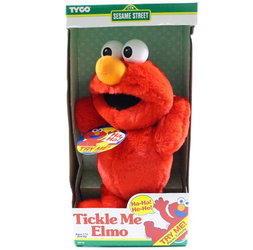 Tickle Me Elmo CTW Sesame Street 62715 Tyco | eBay