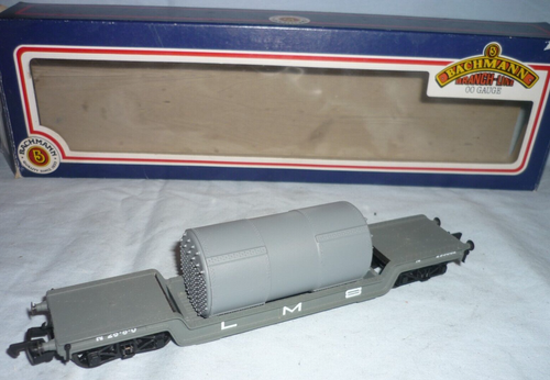 BACHMANN OO GAUGE LMS WELL WAGON 299882 with BOILER LOAD 33-??? BOXED ...