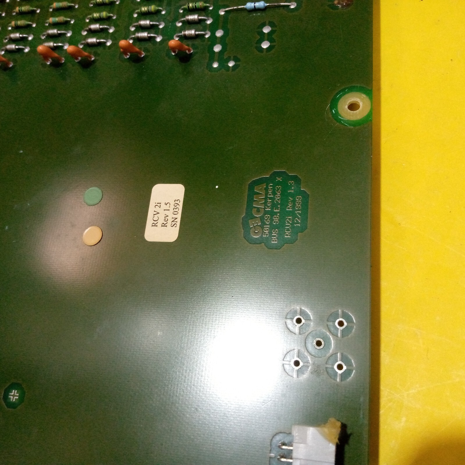 GECMA BVS 98.E.2063 X RCV2i Rev 1.3 PCB For CHALLENGER-18I-FMO Display ...