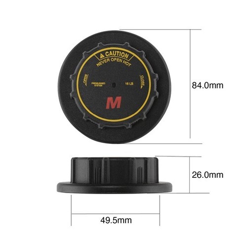 TRIDON Radiator Cap FOR FORD F250 F350 V8, MUSTANG 4.6, FREELANDER 00 ...