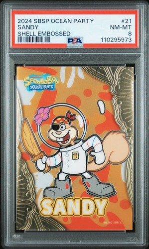 2024 WONDERCARD SPONGEBOB SQUAREPANTS SERIES 2-OCEAN PARTY GOLD #21 ...