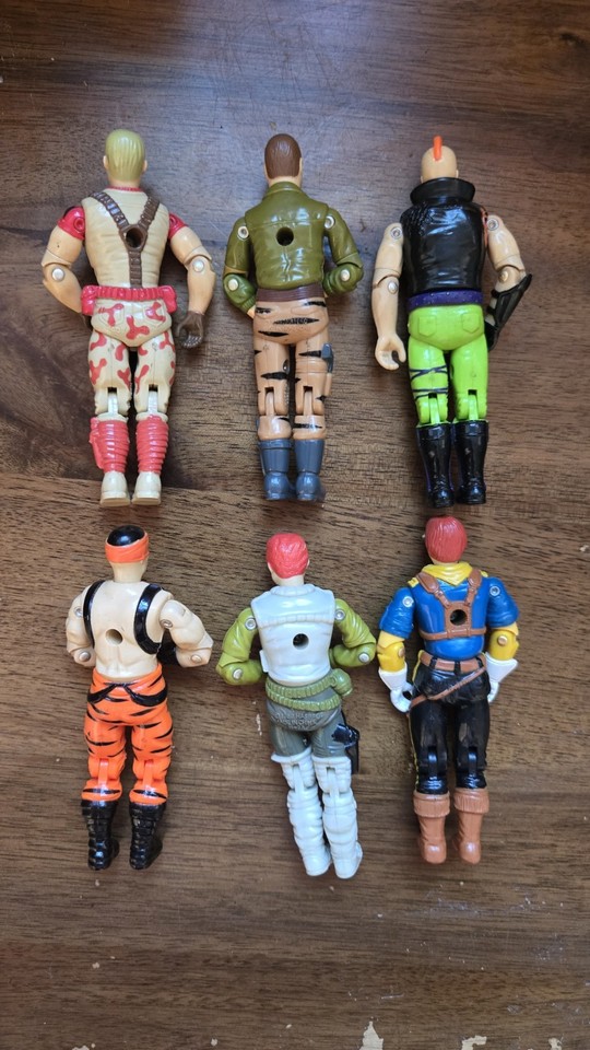 Vintage 80s/90s GI Joe ARAH Action Figure Lot Hasbro Bundle Of 6 | eBay