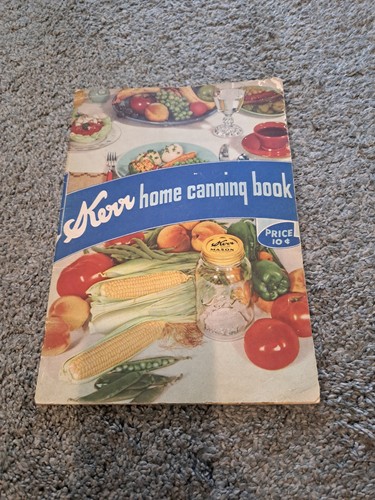 Vintage Kerr Home Canning Book 1939 Preserves | eBay