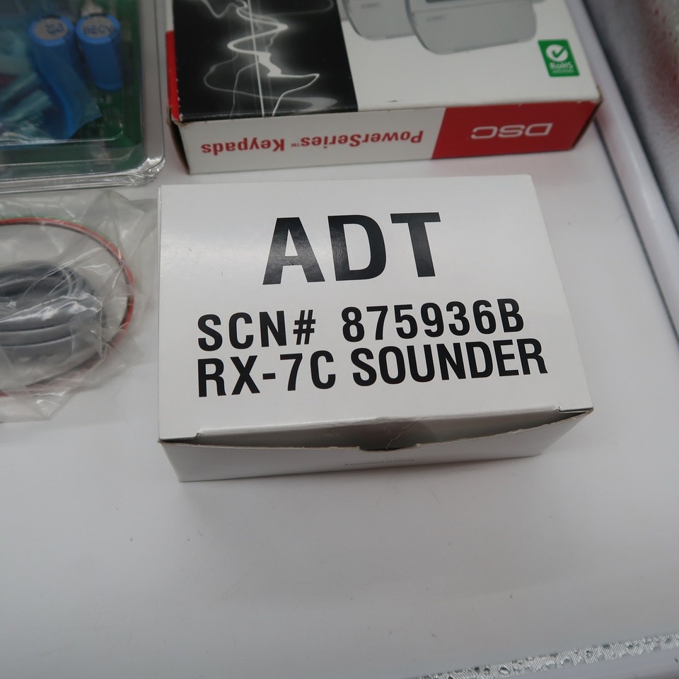 DSC PowerSeries PC1864 Board And PK5501 Security Keypad ADT Premise Pro ...