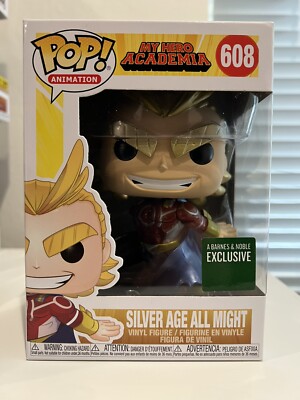 Funko POP My Hero Academia Silver Age All Might 608 Barnes & Noble ...
