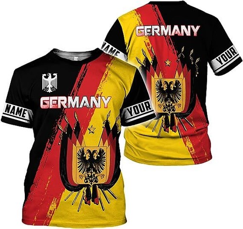 Personalized Name Germany Shirt 3D, Custom German Shirt Gift for Men ...